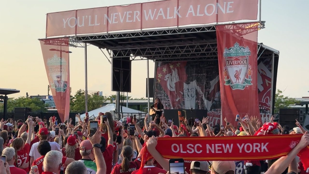 Jamie Webster Concert - Liverpool FC vs Arsenal in Philadelphia, USA ...
