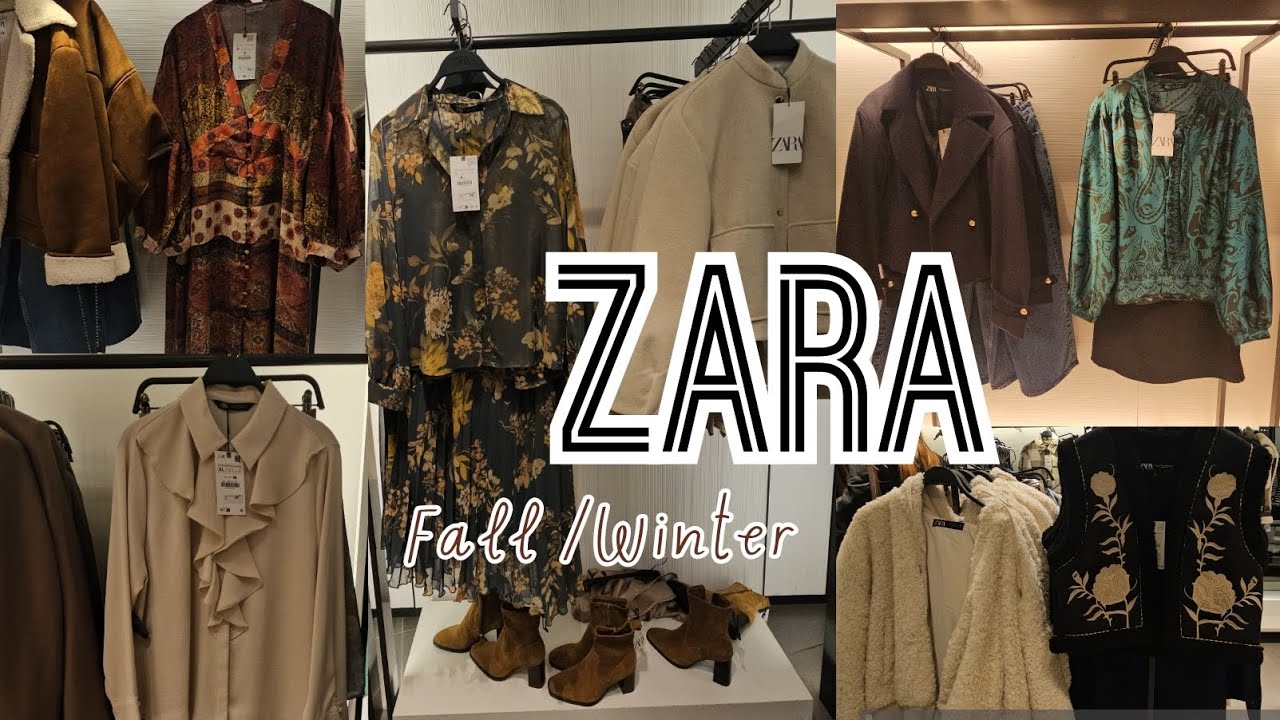 ZARA WOMEN'S NEW COLLECTION | OCTOBER 2023 | FALL / WINTER COLLECTION ...