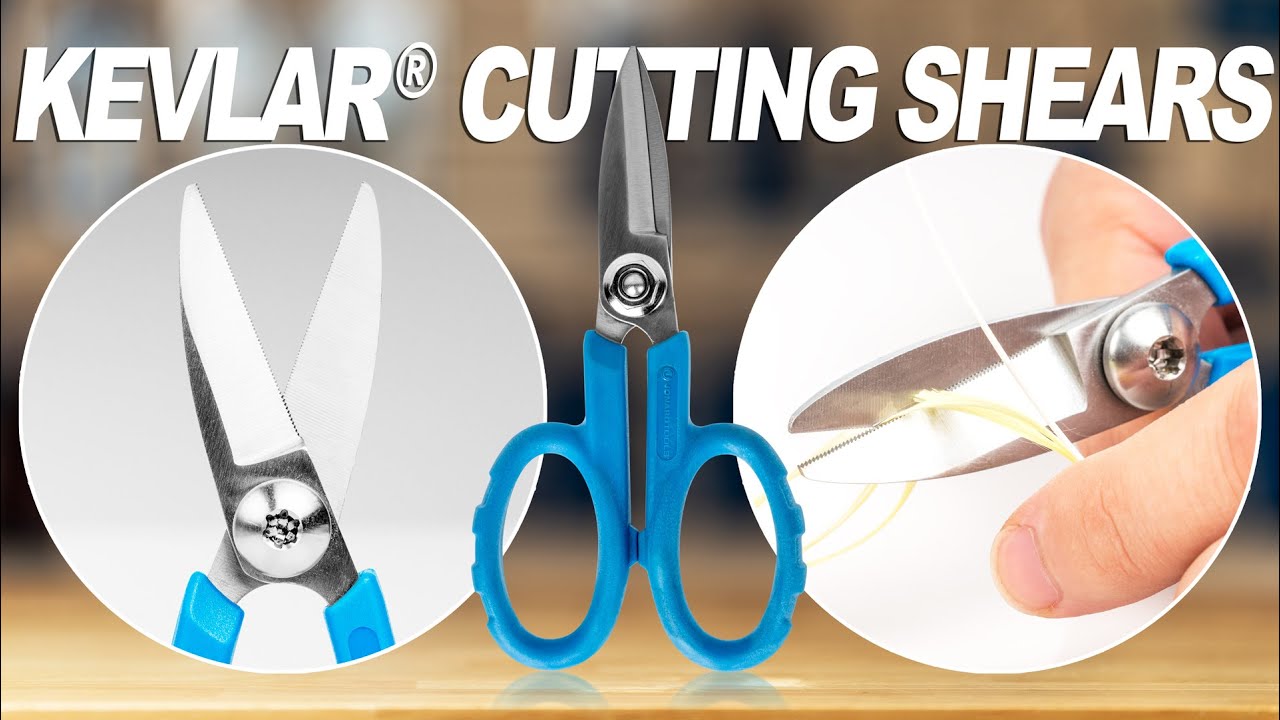 Jonard Tools Fiber Optic Kevlar® Cutting Shears (KCS-4) Product Video ...