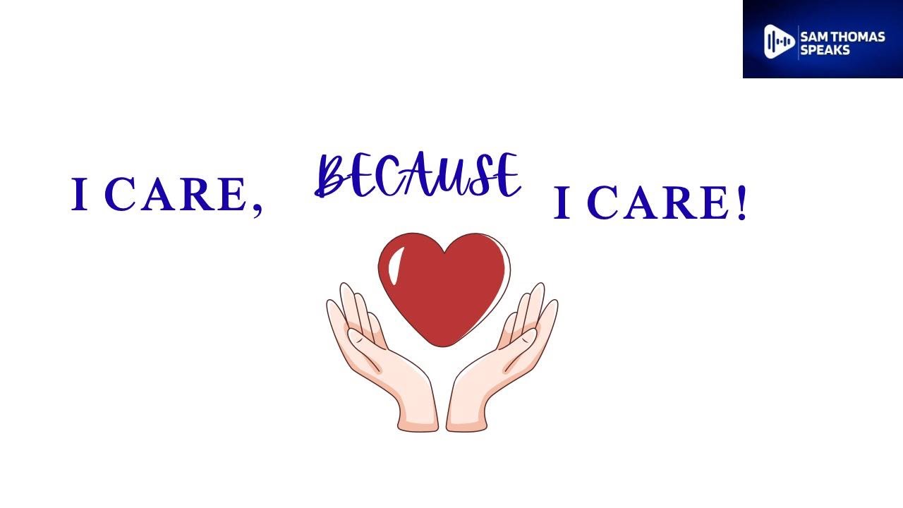 I Care, because I care! - YouTube