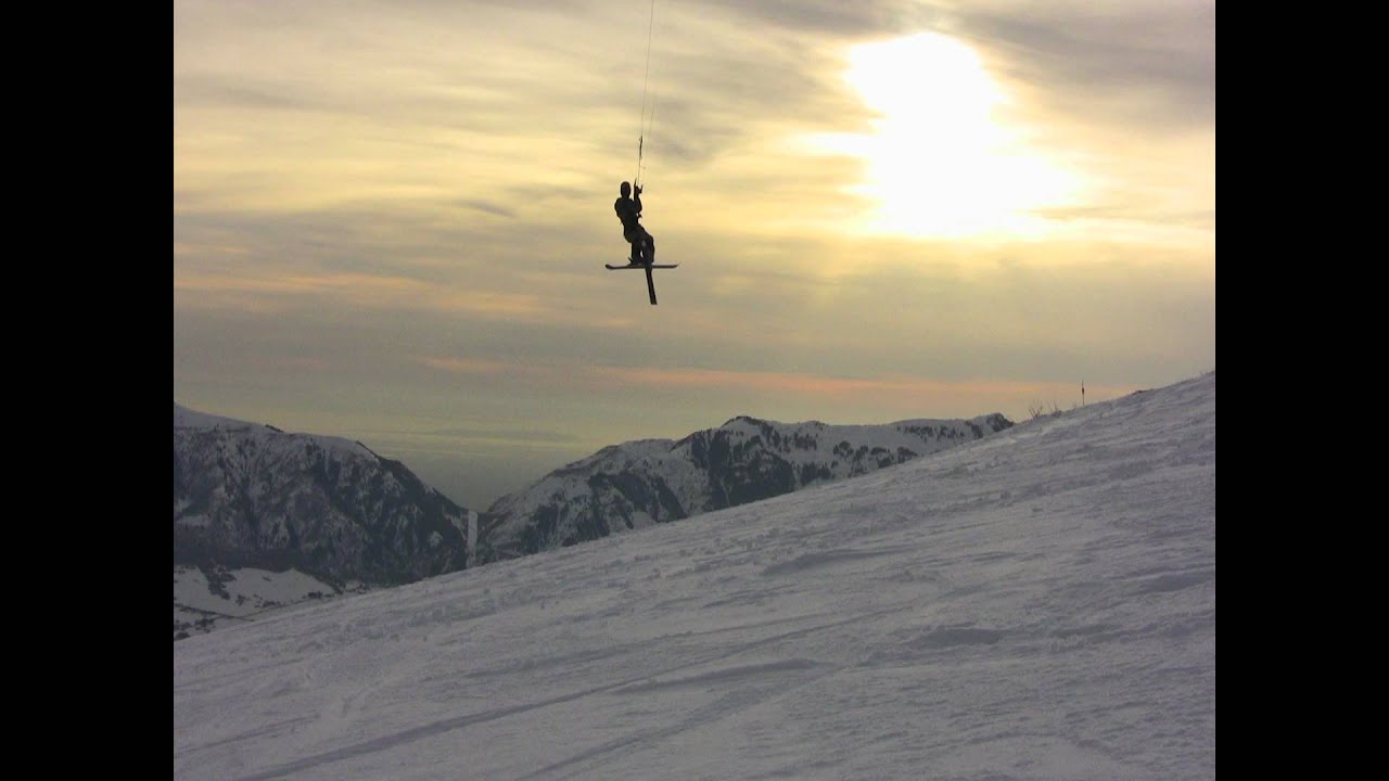 Snowkiting Colorado & Utah Season Ender - YouTube