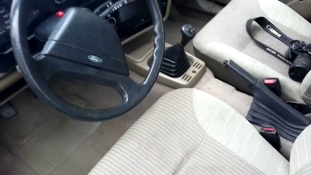 Ford Sierra mk1 Interior - YouTube