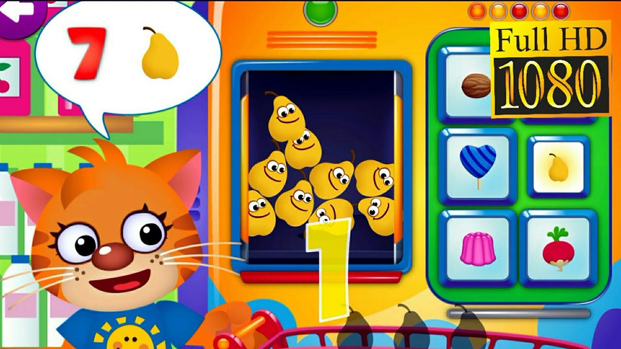 Funny Food 3! Kids Number games toddlers! Game Review 1080p Official ...