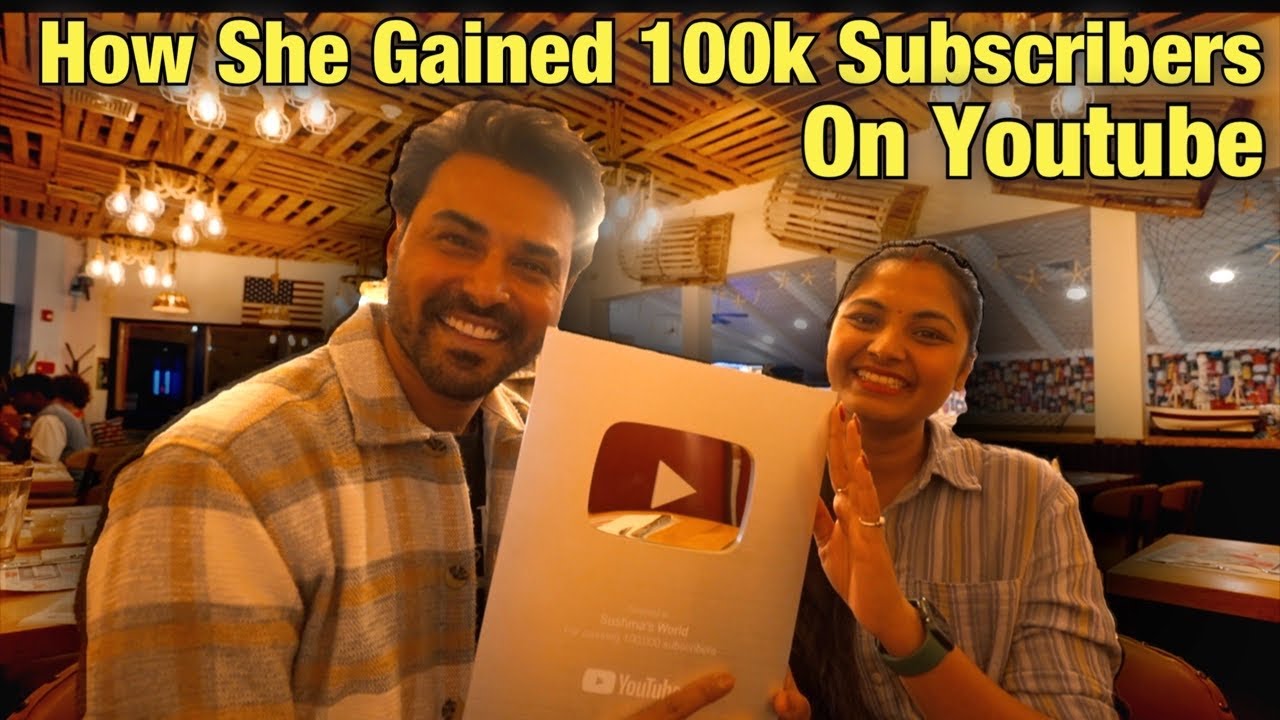 How She Gained 100k Subscribers On Youtube | Sushma's World | How To Be ...