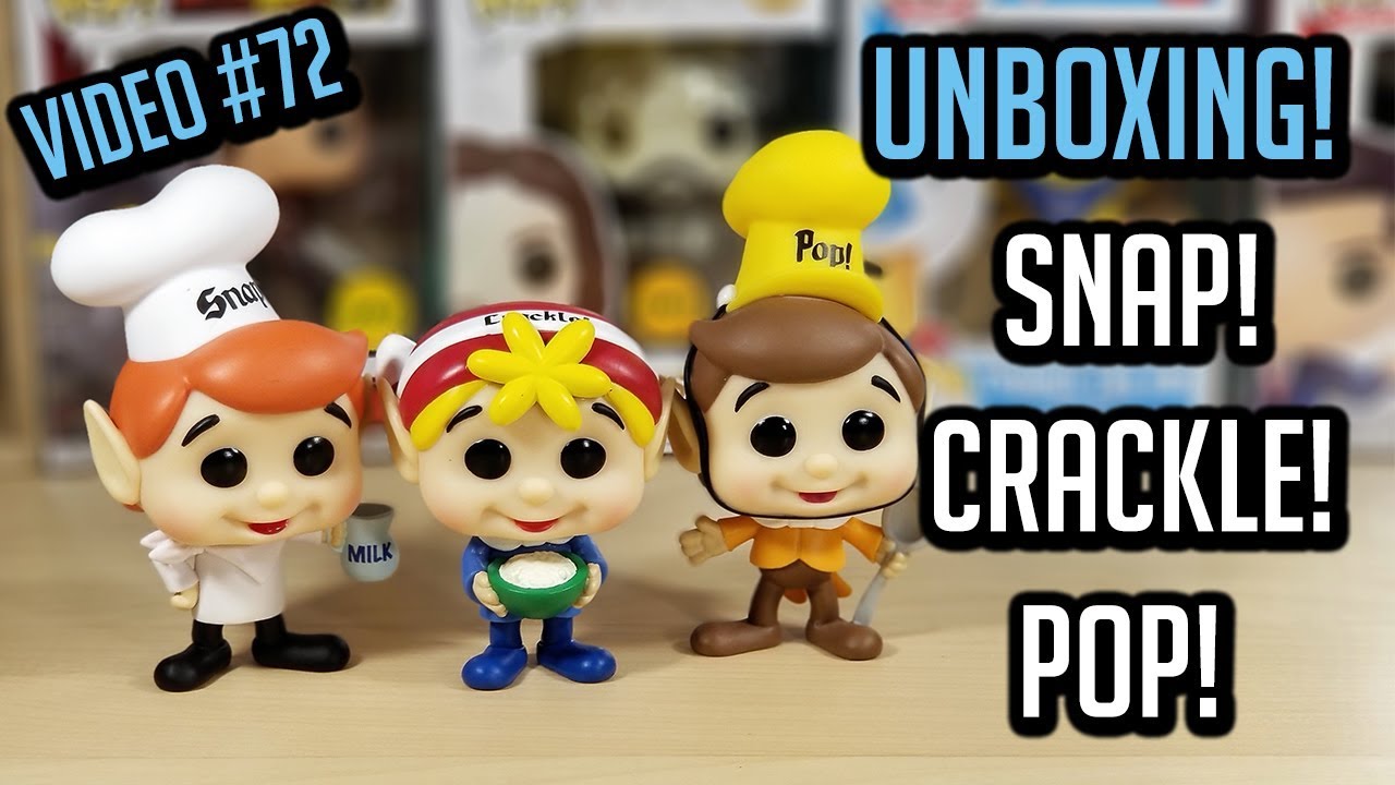 Unboxing + Review Snap! Crackle! Pop! Ad Icons Funko Exclusive 2018 ...