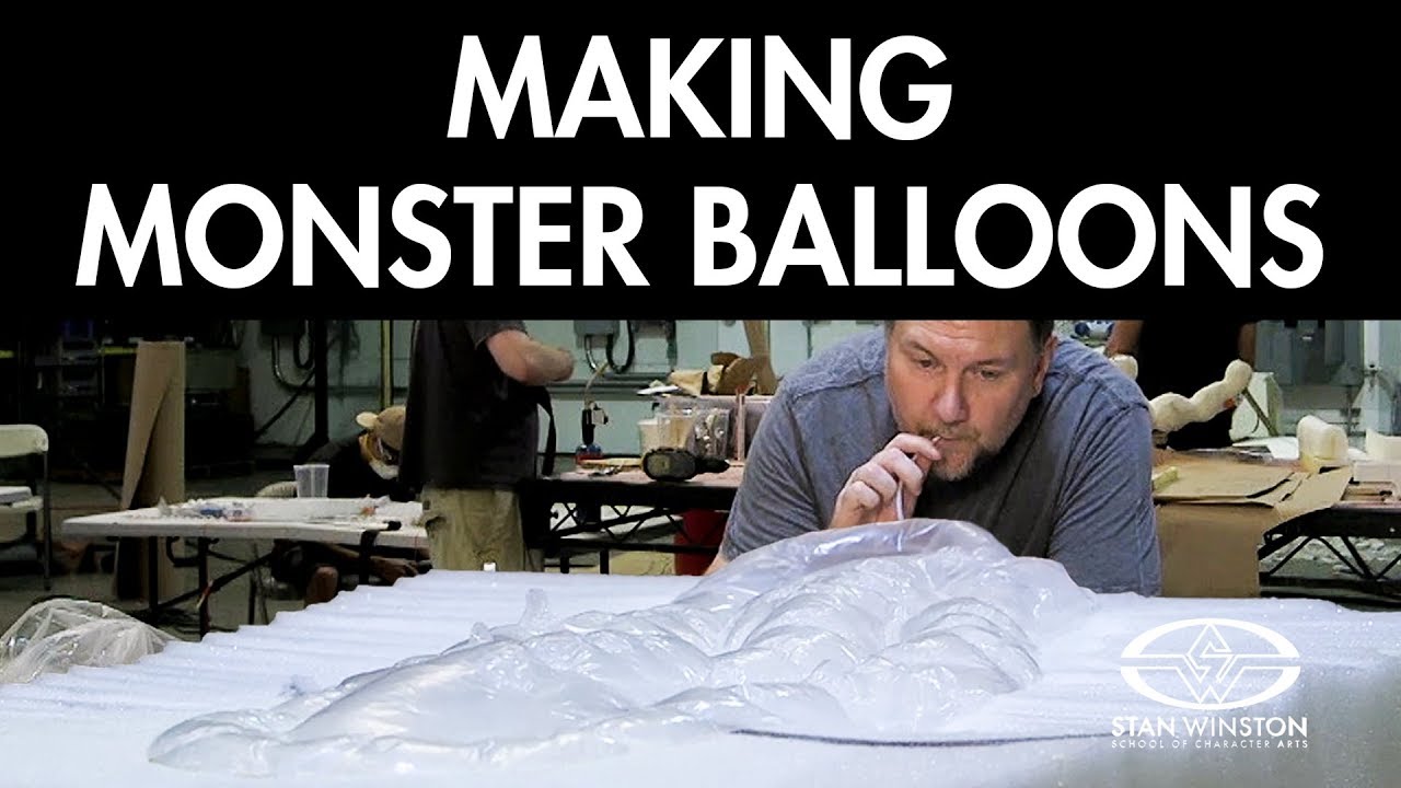 Making Monster Balloons: Creature FX Air Bladders - YouTube
