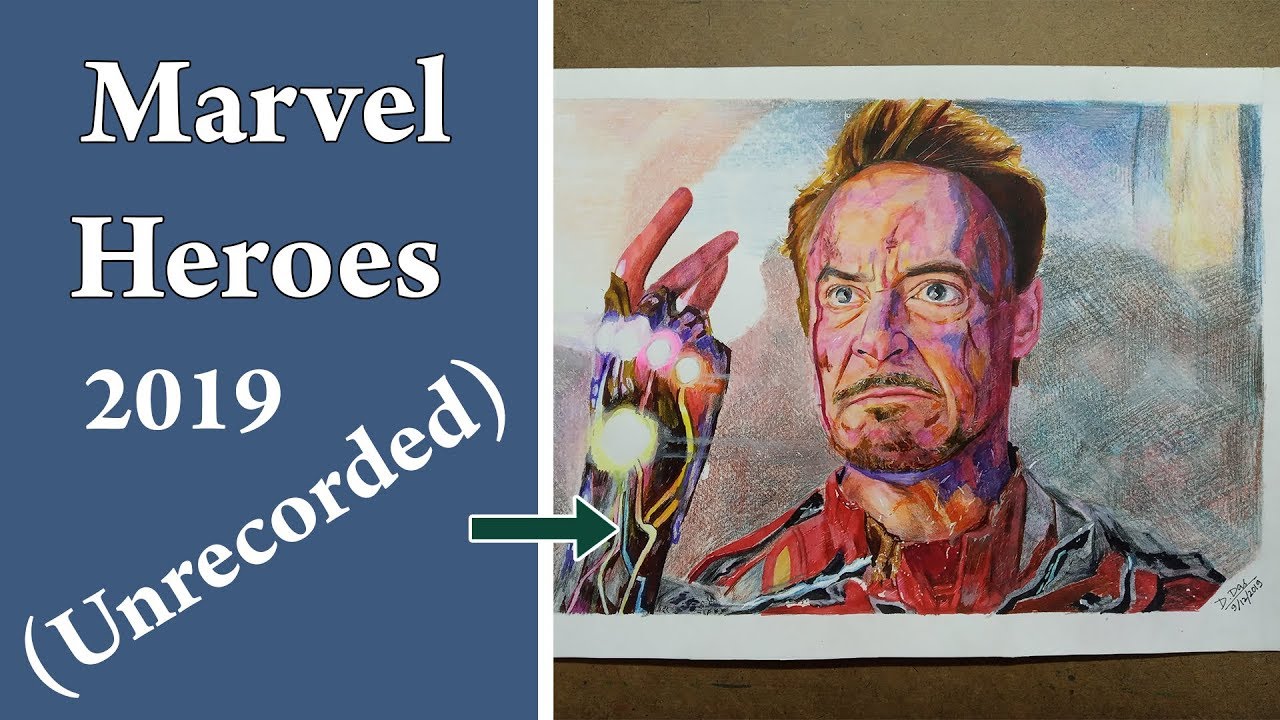 My Marvel Heroes Art Collection 2019 (Unrecorded) - YouTube