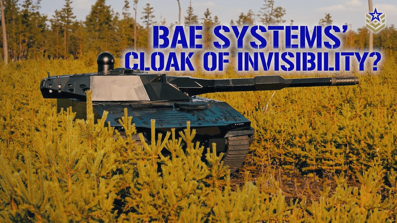 BAE Systems' Invisibility Cloak for Military Vehicles - YouTube