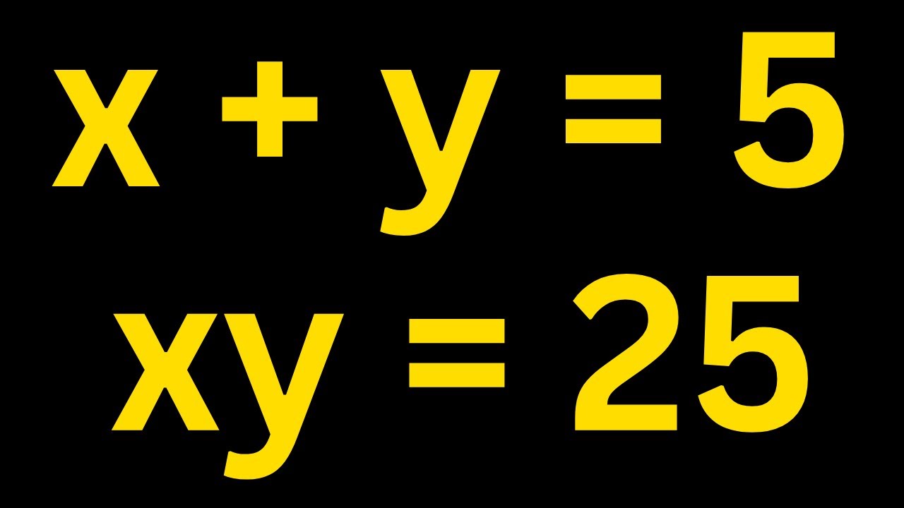 Japanese | Can You Solve This? | Math Olympiad Algebra Problem - YouTube