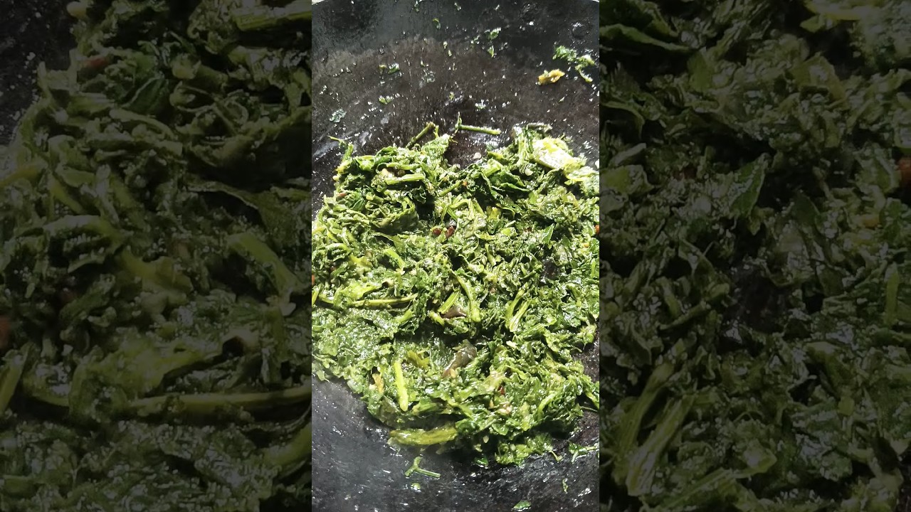 How to make sag || sag recipe || healthy and testy - YouTube