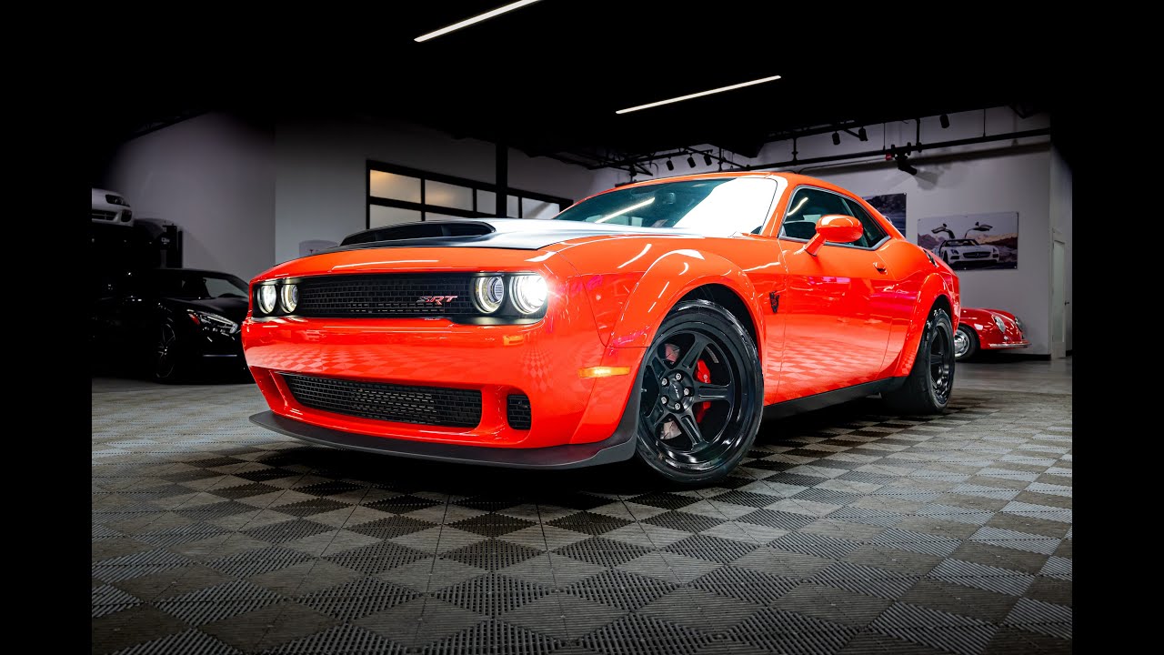 2018 Dodge Challenger Demon! 6.2L Supercharged HEMI! 840 HP Ultra Rare ...