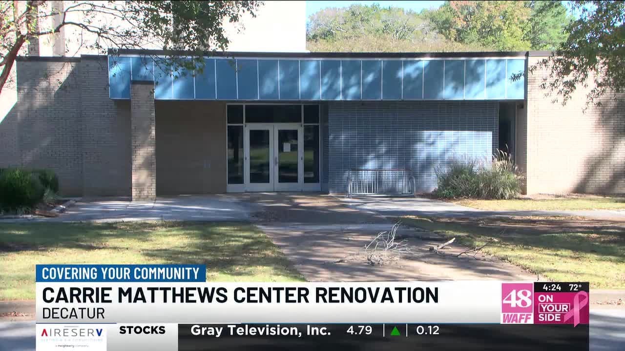 Carrie Matthews Center to undergo renovations - YouTube