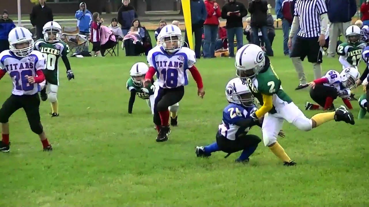 Jojo 'Showtime' Anderson - Tiny Mite Football Player - 2010 Highlights ...