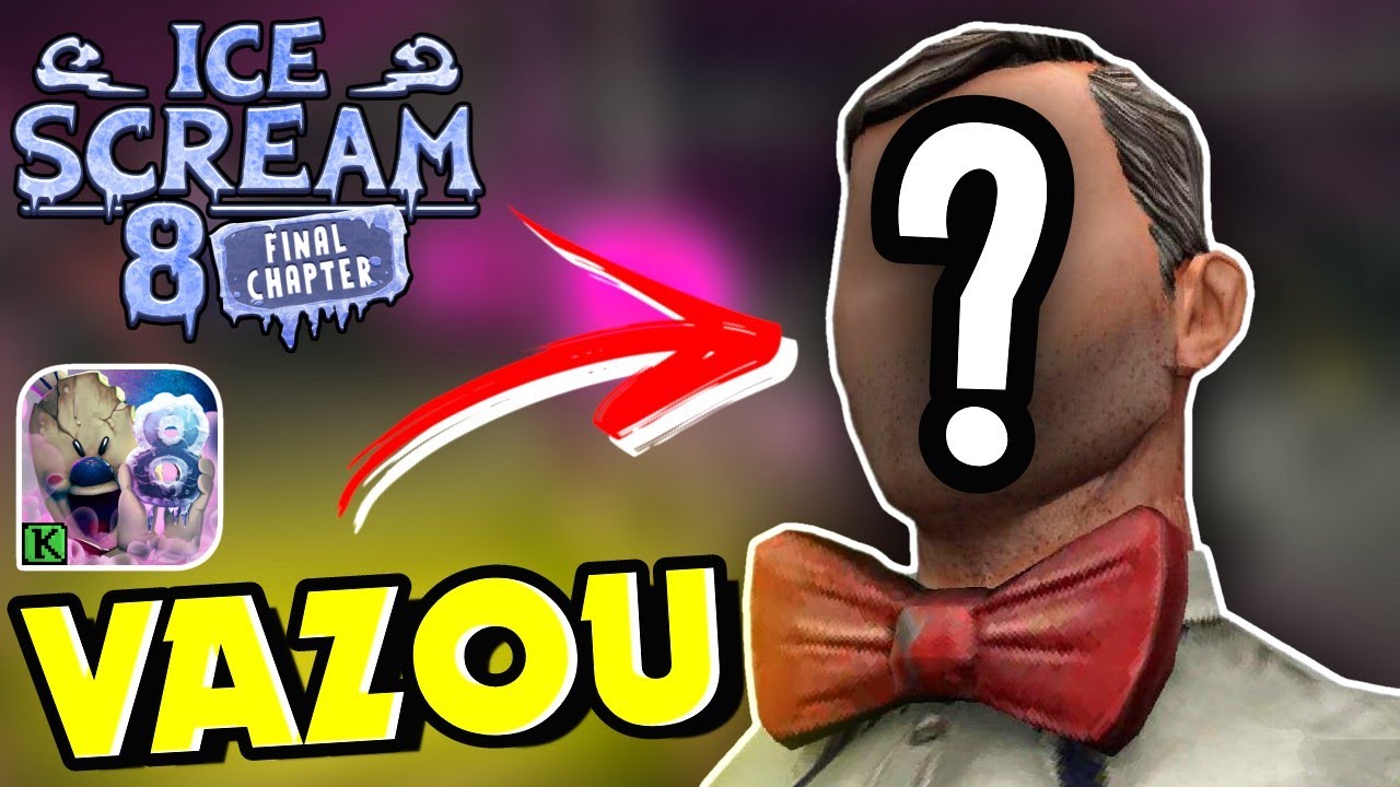 VAZOU?!! ROSTO DO ROD DENTRO DO ICE SCREAM 8 OFICIAL!! Ice Scream 8 ...