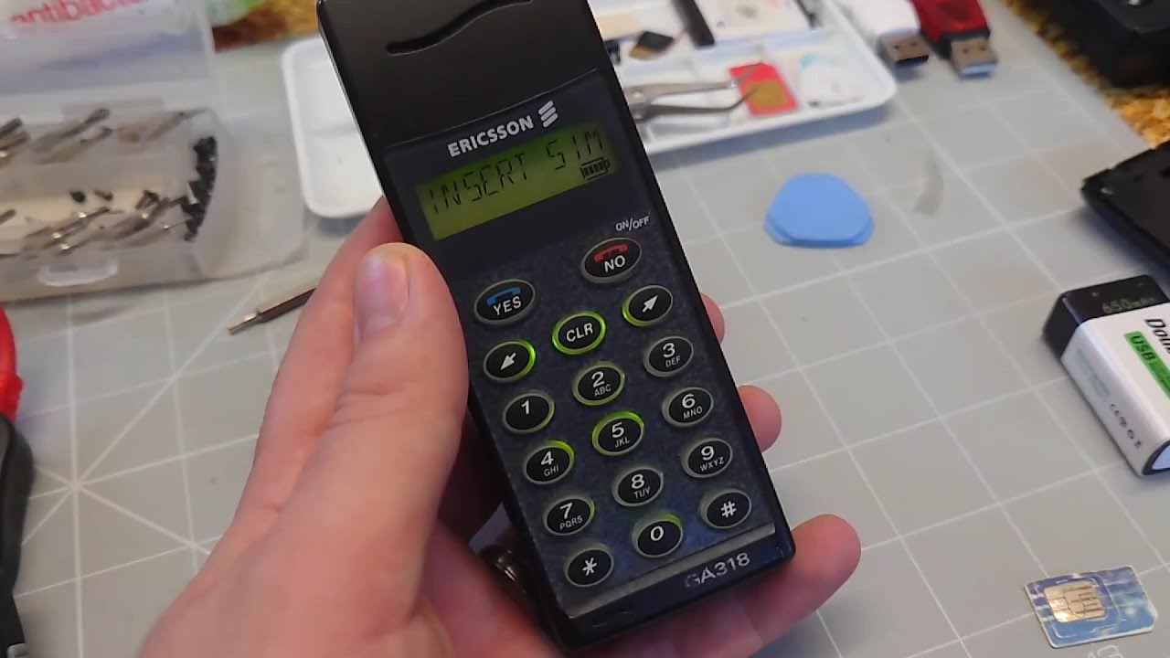 How to Unlock and change the IMEI on the Ericsson GA318 - YouTube