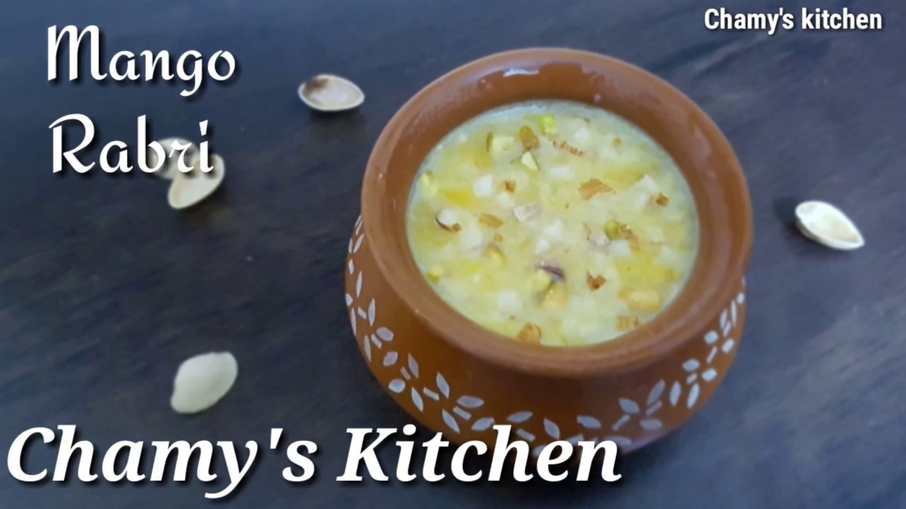 MANGO RABRI-Mango Rabdi recipe - YouTube