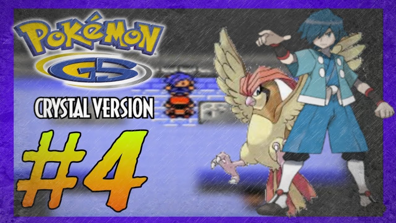 Pokemon Crystal: Part 4 - Gym Leader Falkner - YouTube