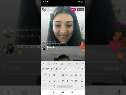 Sura Instagram canlı yayın mini konser muhabbet