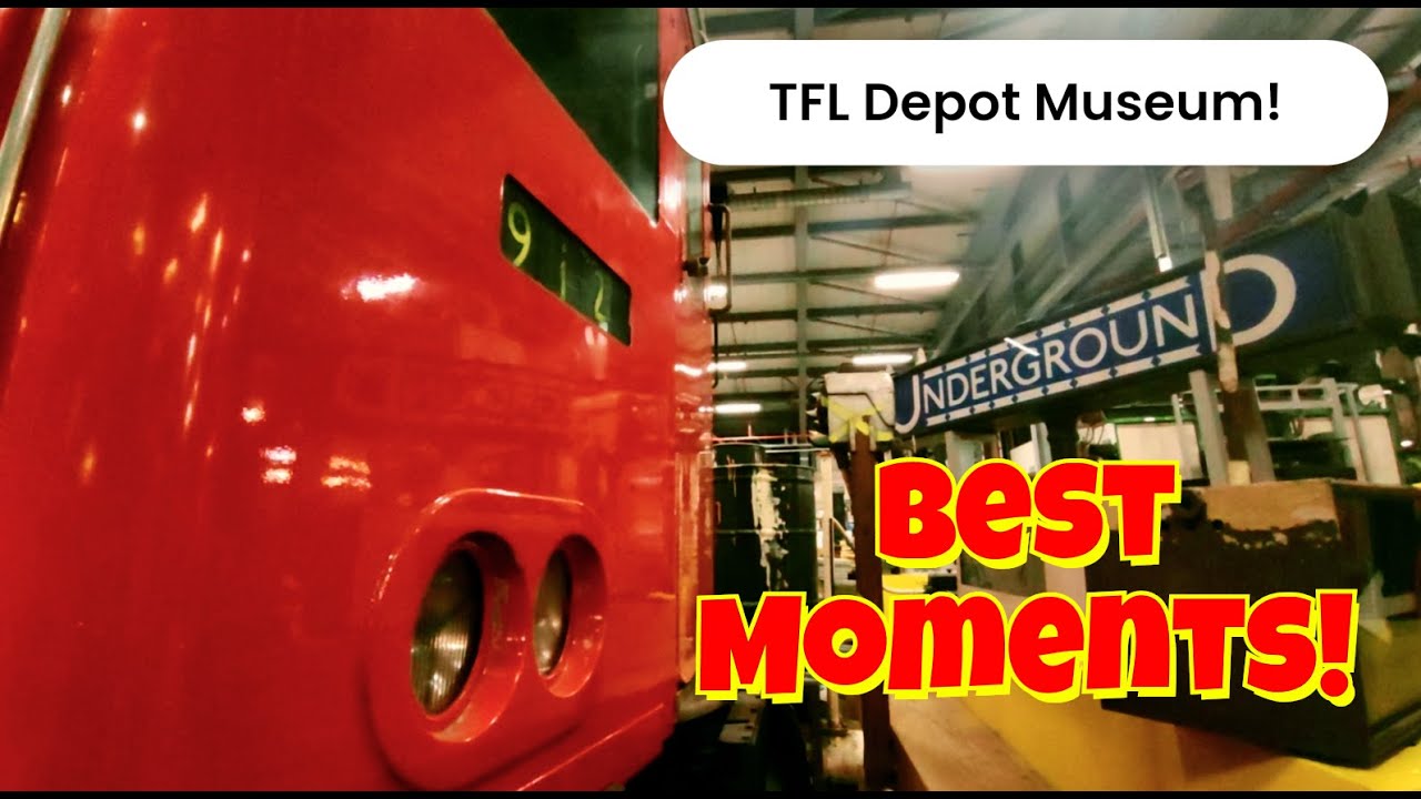 my time at the TFL depot museum in Acton, West London - YouTube