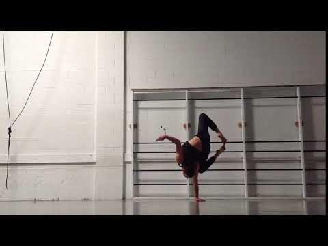Dynamic Handstand Entry into One Arm Flag - YouTube
