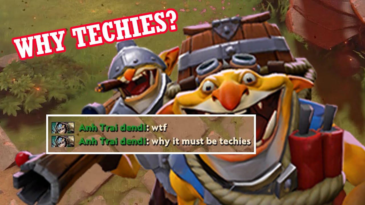 Why Techies? // Dota 2 Funny Moments - YouTube