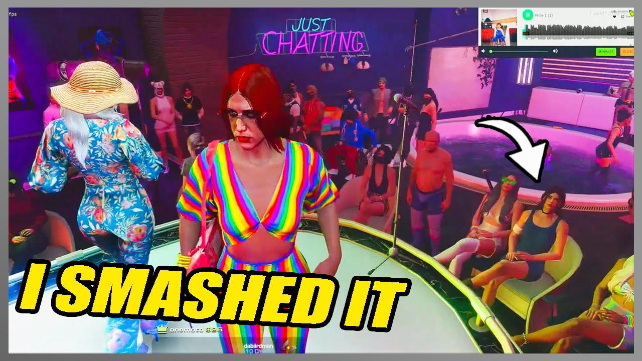Vinny Does a Jaw-Dropping Performance For The Pride Event | NoPixel RP ...