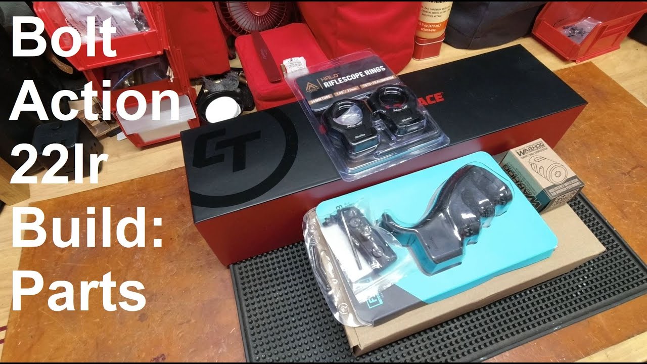 Bolt Action 22lr "Build" Part 1: Parts - YouTube