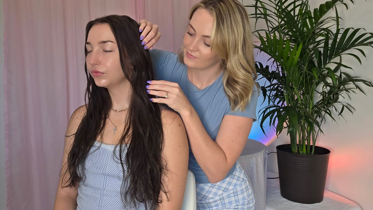 ASMR Perfectionist Wet & Curly Hair Diffusing - Curly Hair Perfecting With Gel - Finishing ...