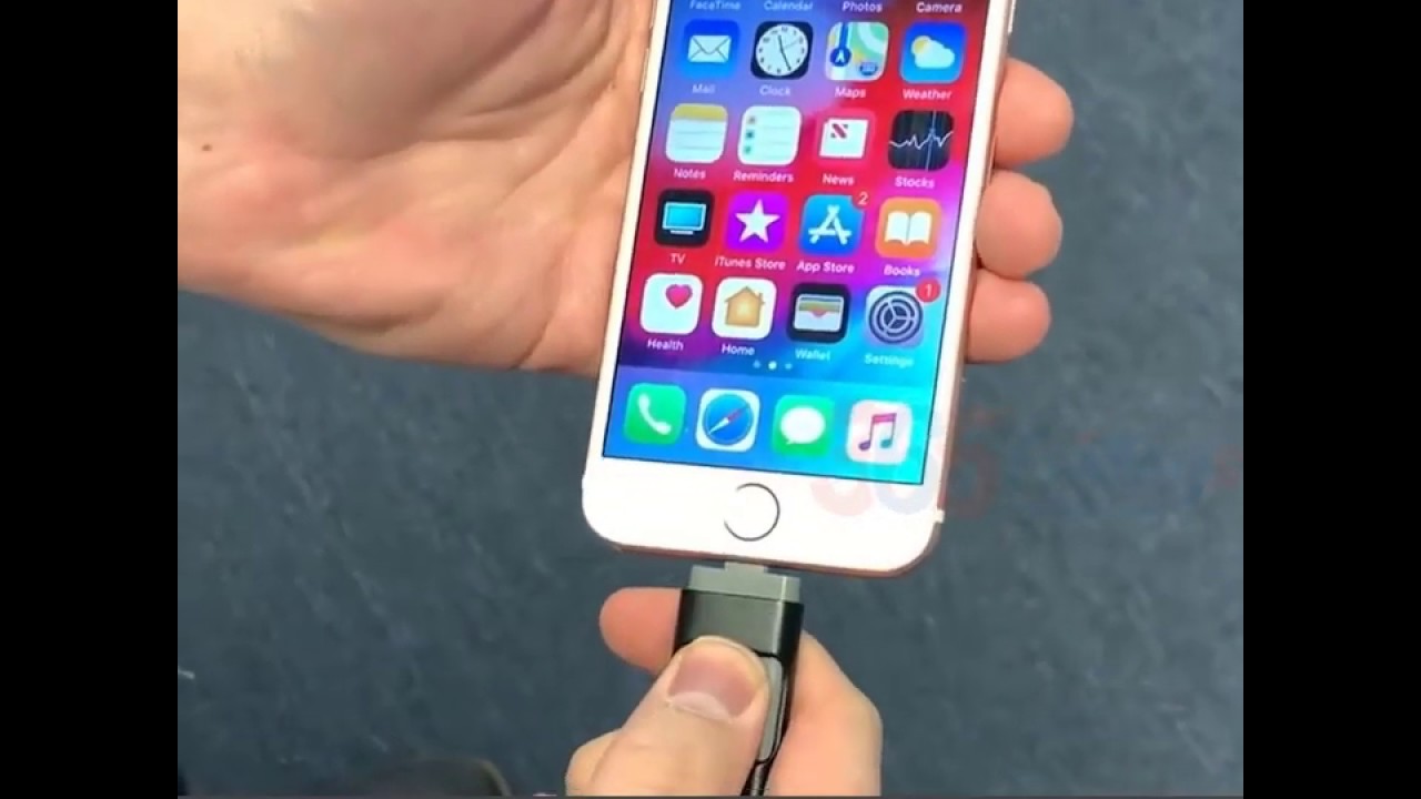 IFlash USB Drive for iPhone, iPad & Android - YouTube