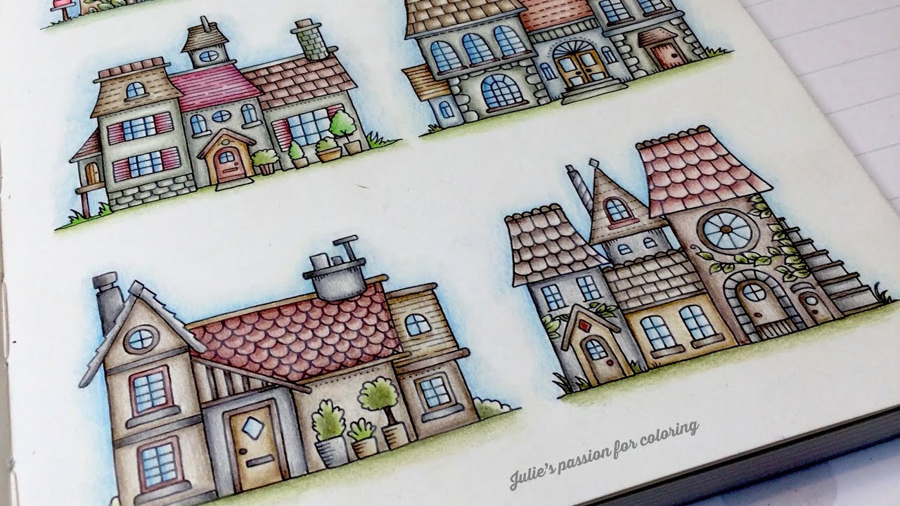 SMALL VICTORIES by Johanna Basford - Faber Castell Polychromos pencils ...