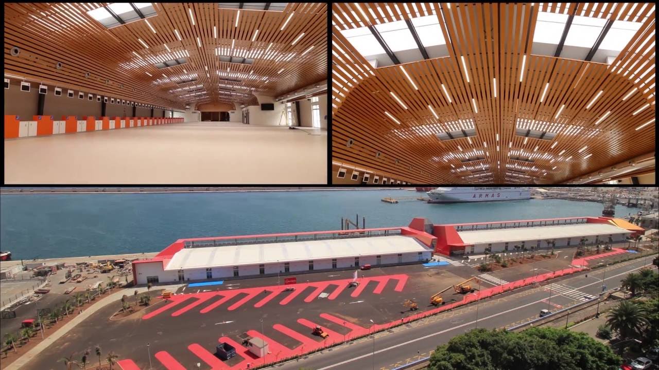 NEW CRUISE PASSENGER TERMINAL I PORTS OF TENERIFE - YouTube