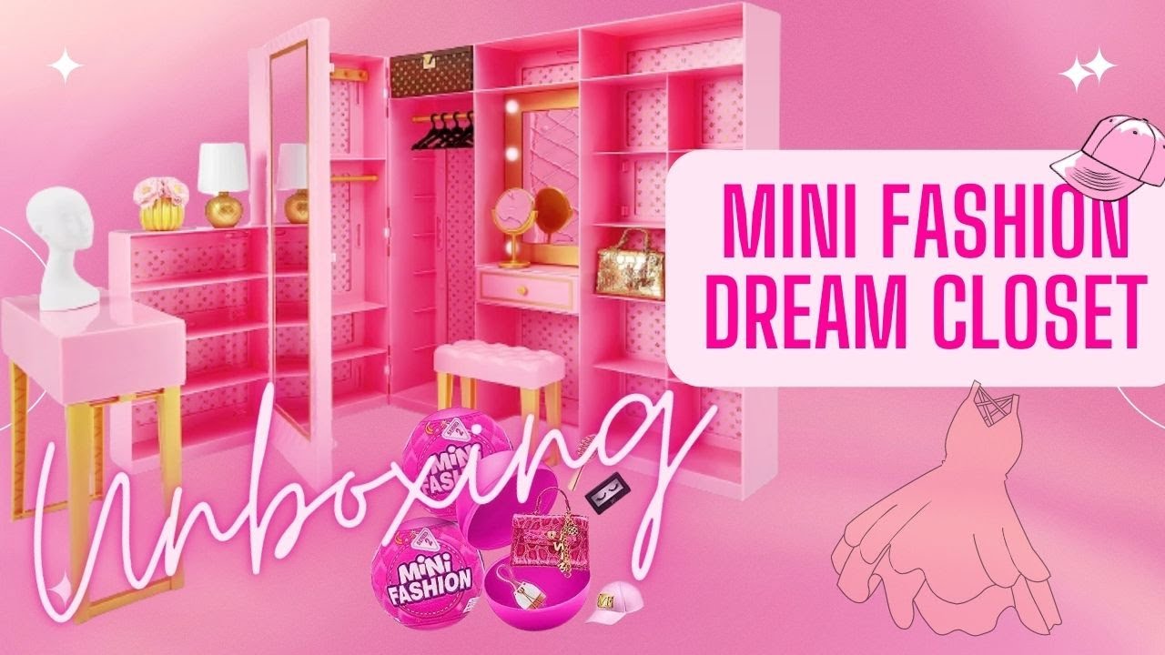 ZURU MINI FASHION DREAM WARDROBE CLOSET UNBOXING & RESEÑA | #enespañol ...