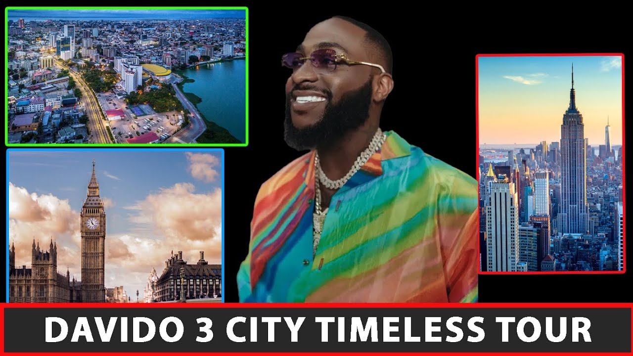 DAVIDO TIMELESS ALBUM TOUR - LAGOS, NEW YORK AND LONDON - YouTube