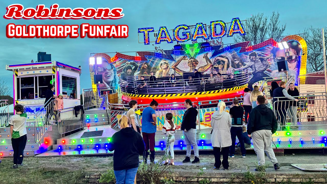 Robinson’s Goldthorpe Funfair April 2024 - YouTube