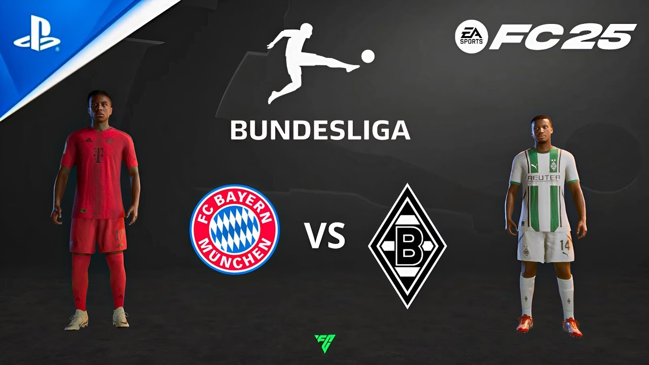 FC 25 - Bayern vs Mönchengladbach | Bundesliga | PS4™ - YouTube