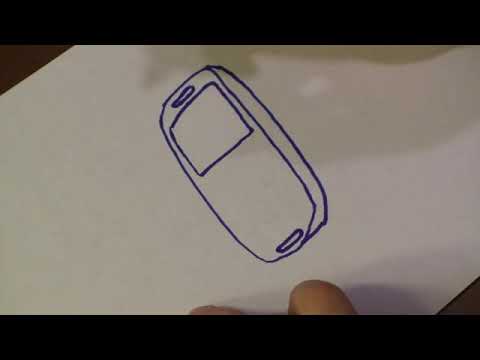 Step-by-Step Instructions on How to Draw a Cell Phone - YouTube