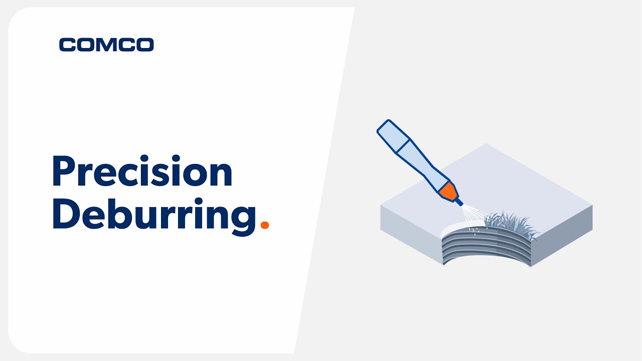 Precision Deburring with Comco MicroBlasting Equipment - YouTube