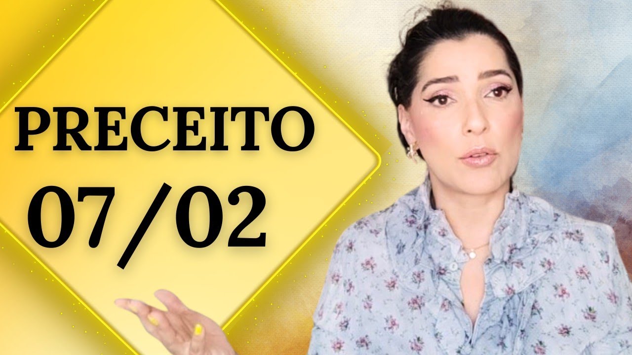 PRECEITO DIÁRIO | É JOVEM AOS 80 ANOS | 07 de Fevereiro #54 - YouTube
