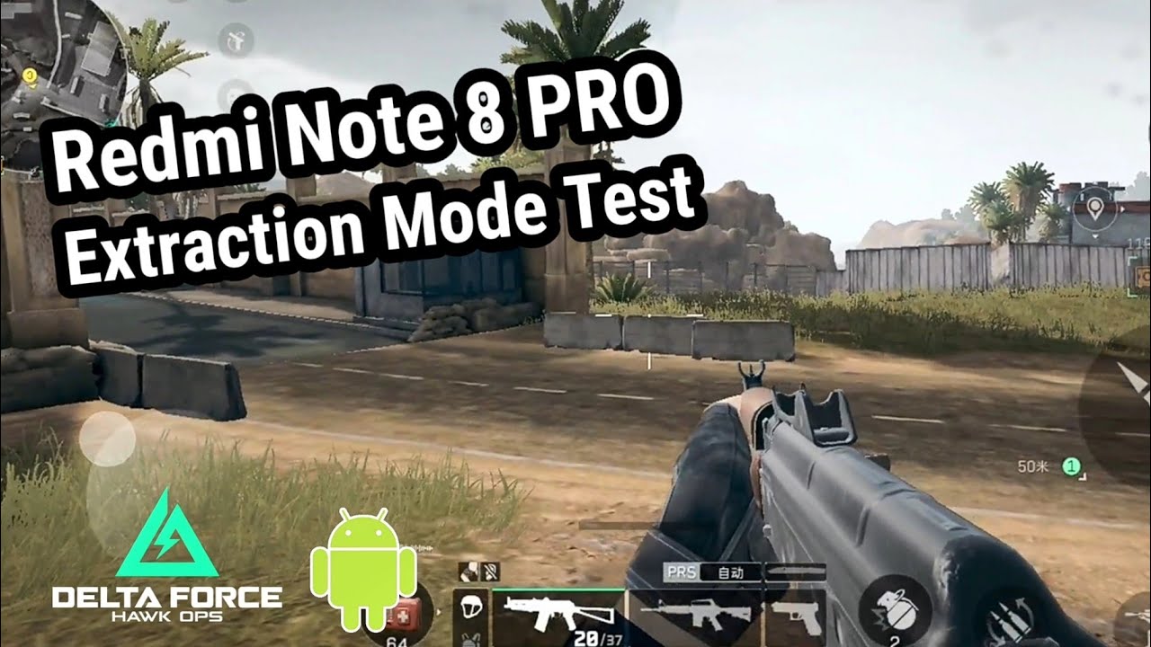 Delta Force Mobile Extraction Mode Test Redmi Note 8 PRO # ...