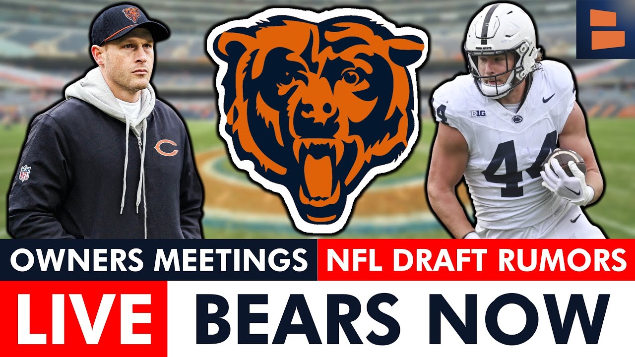Chicago Bears Now: Live News & Rumors + Q&A w/ Harrison Graham - YouTube
