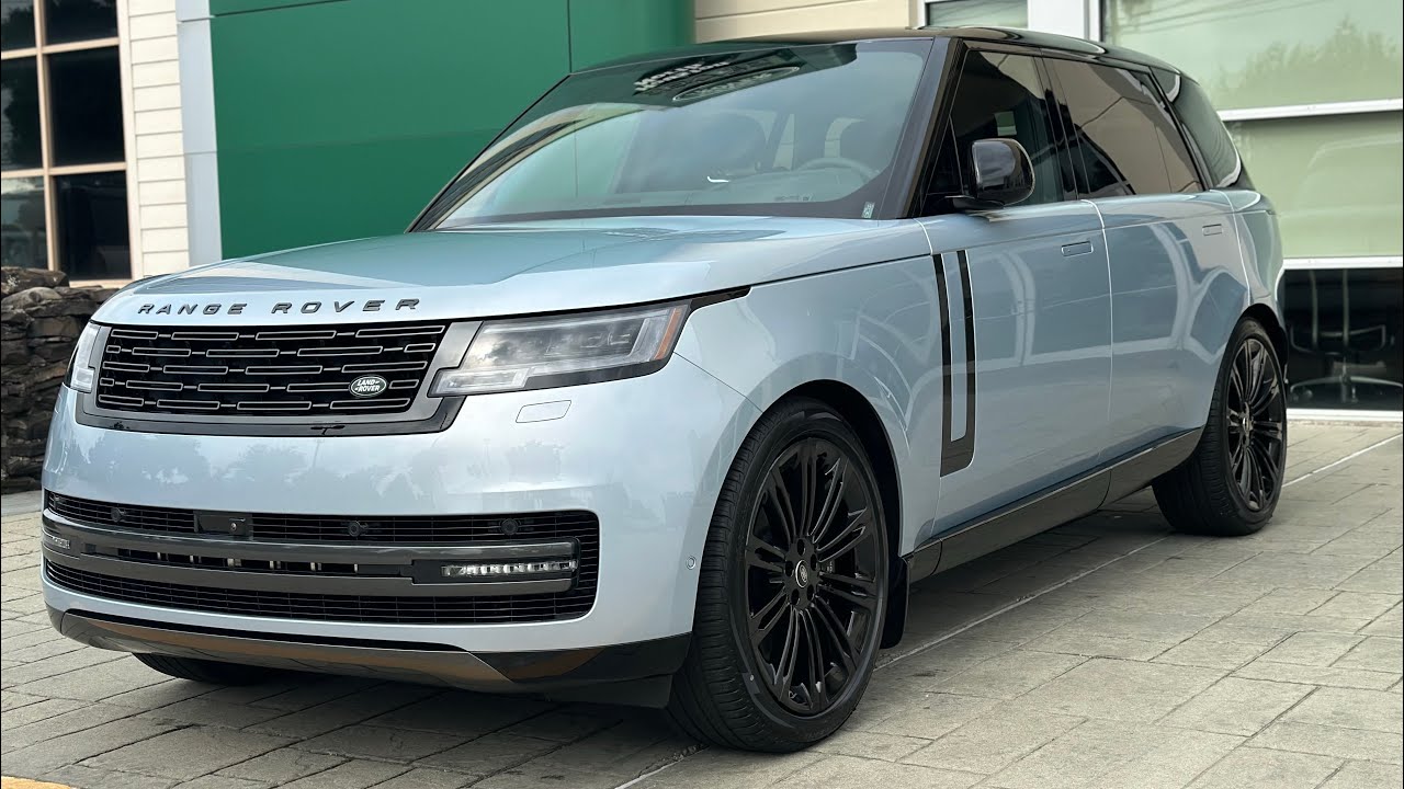 2024 Range Rover LWB in SV Ionian Silver - YouTube