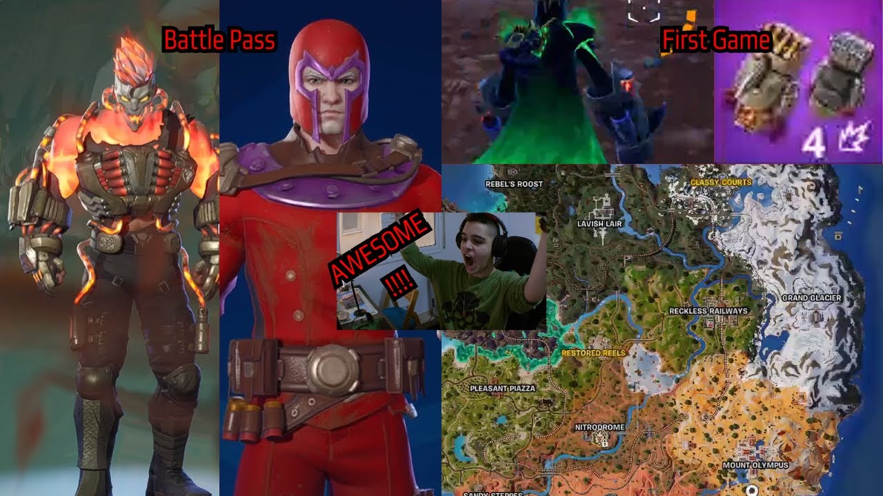 Chapter 5 Season 3 Battle Pass reaction & First Game - YouTube