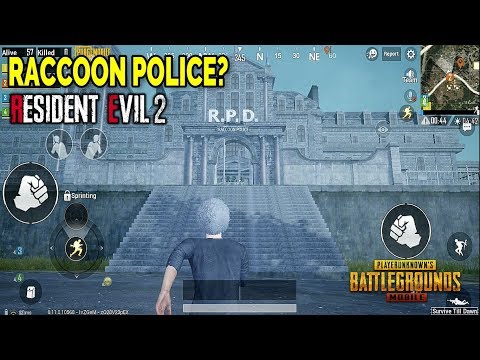 RPD Location! Where to Find it? PUBG Mobile x Resident Evil 2 I Update 0.11 Zombie Mode