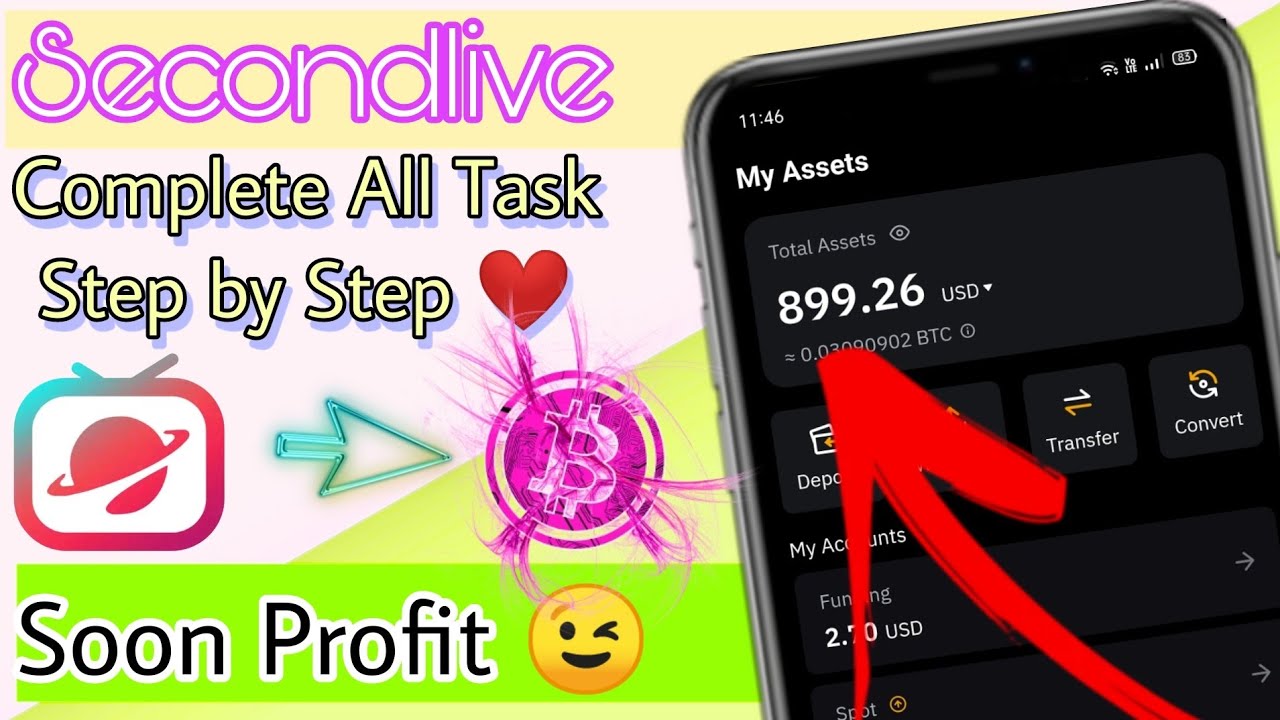 Secondlive Instant Payment 😱|| Crypto Loot 😳 || 200$ Instant Payment || New Crypto Earning App # ...