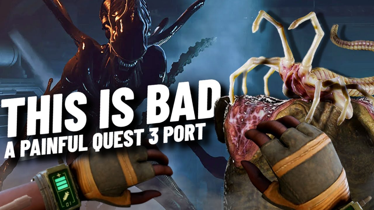 This NEW ALIENS VR Game is ROUGH on Quest 3! // Alien Rogue Incursion ...