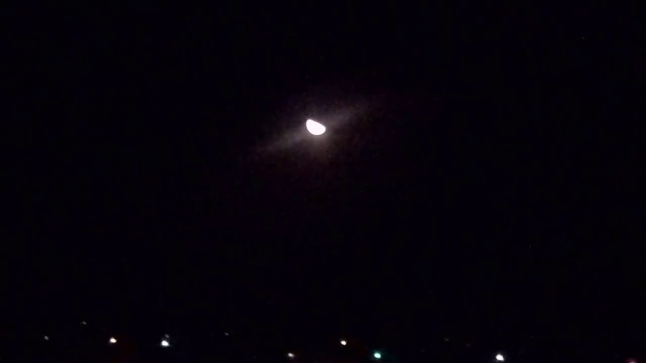 MASSIVE BRIGHT HALF MOON Part:01 - YouTube