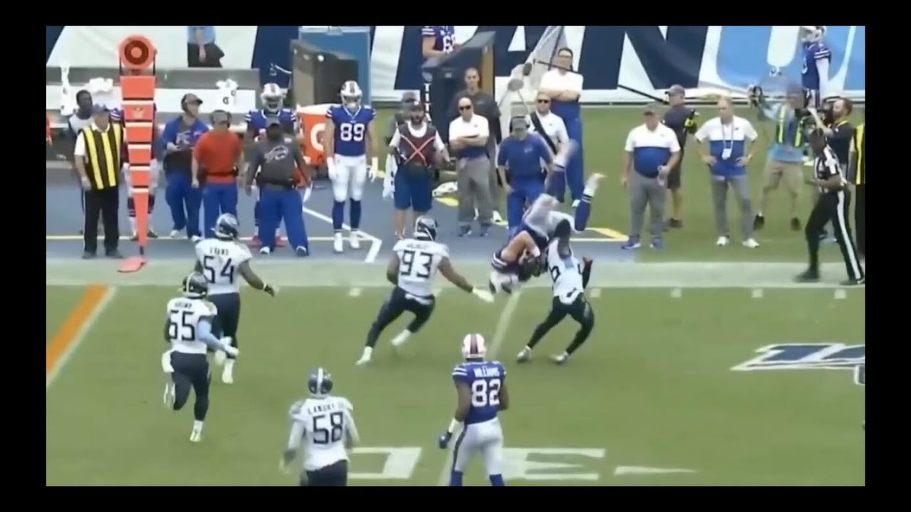 【NFL/Football】 nfl biggest highlight/hits of 2019 踩点撞击！美式橄榄球撞击集锦 - YouTube