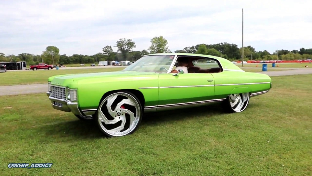 WhipAddict: 71' Chevy Caprice Donk on Amani Forged 28s, Custom King ...