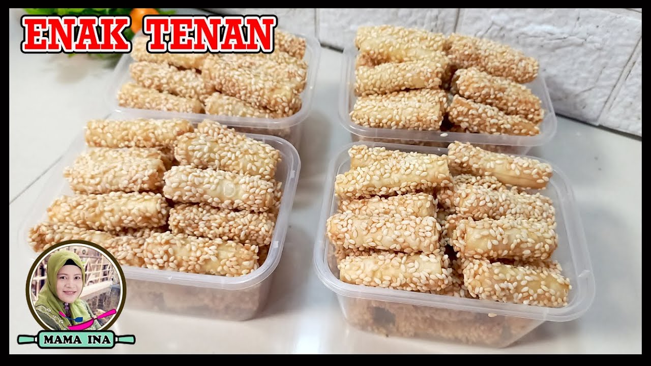 RESEP KUE KERING RENYAH GARING DARI KUE KULIT PANGSIT - YouTube