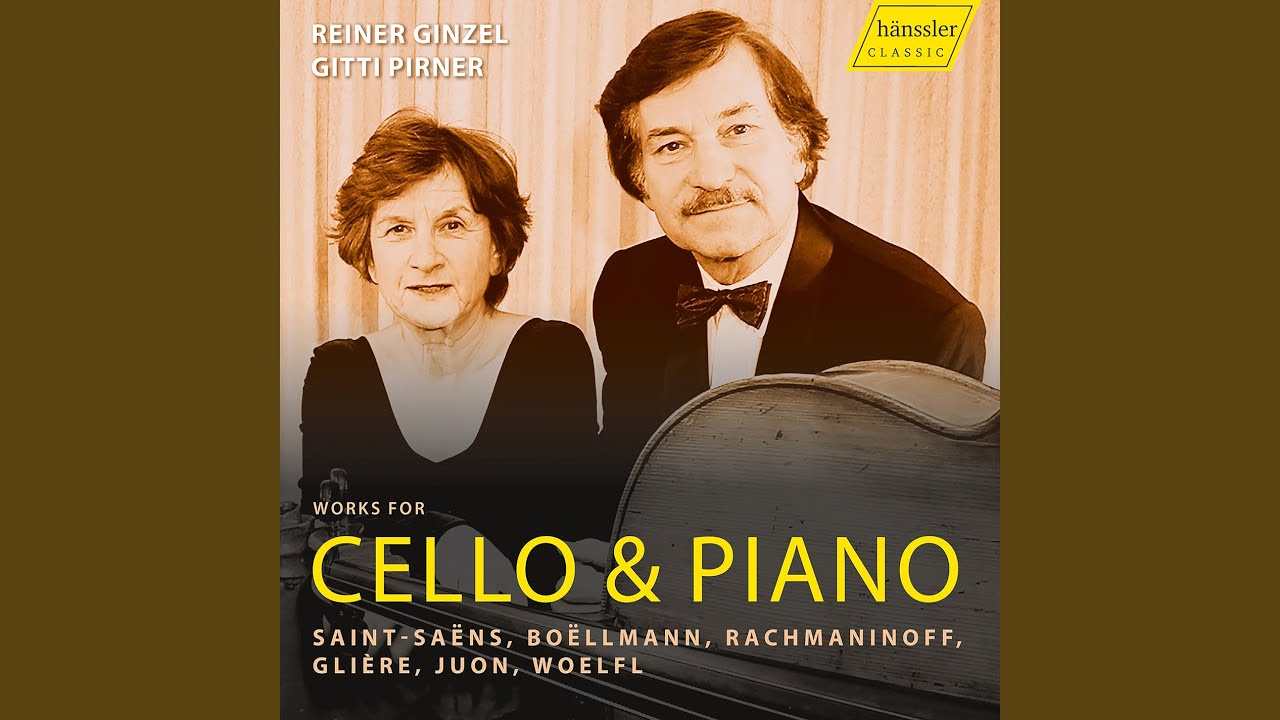 Romance for Cello & Piano in F Major, Op. 36, R. 195 - YouTube